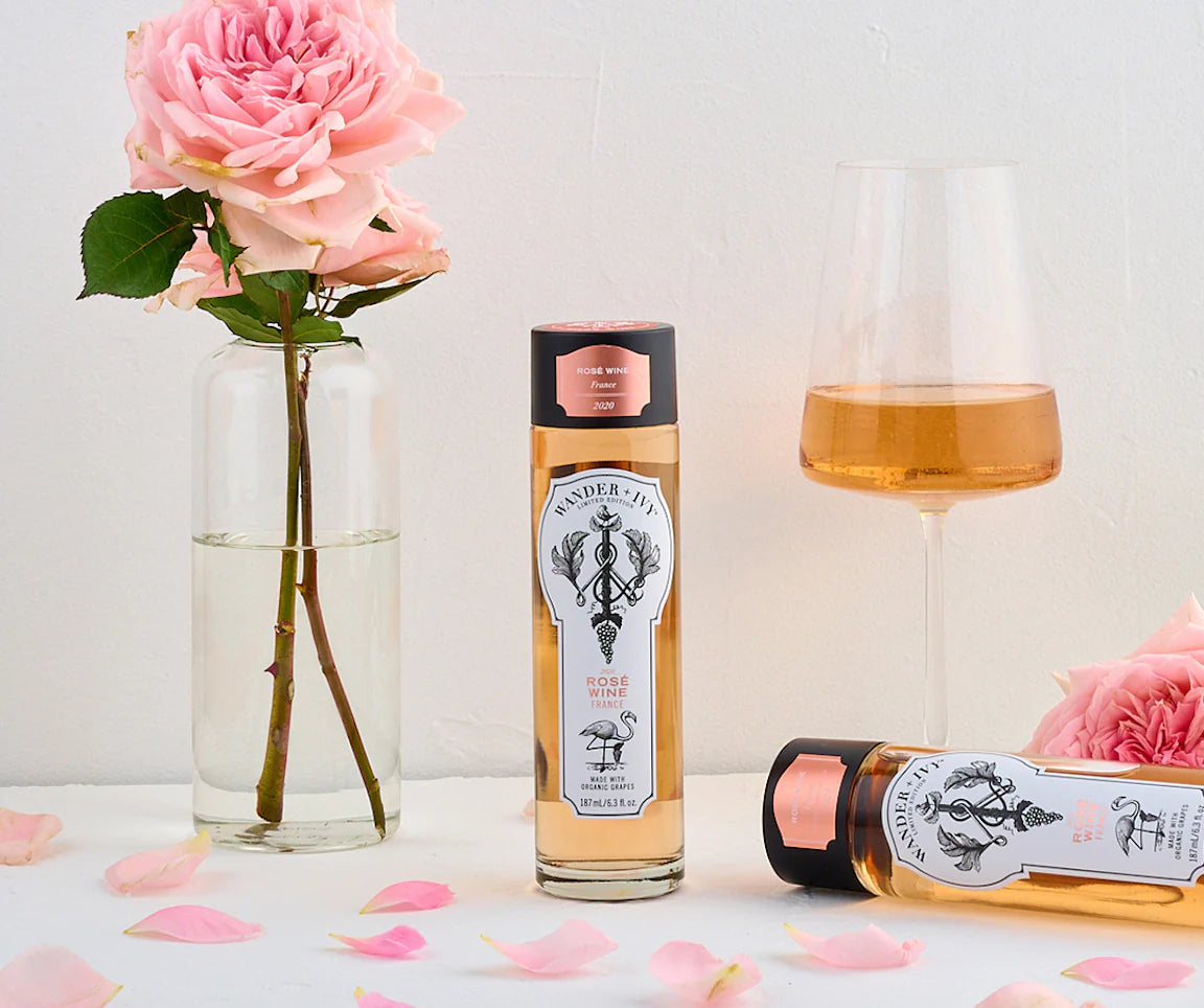 Shop Organic Mini Bottles of Wine | Wander + Ivy Wines