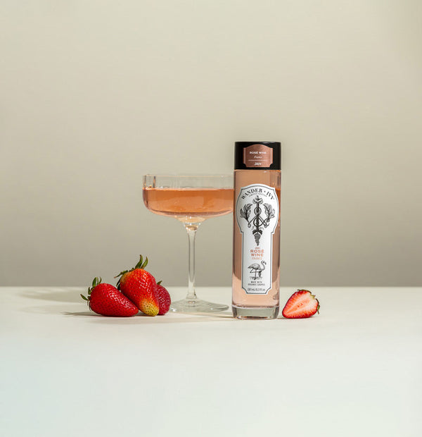 Rosé Mini Wine Bottles | Wander + Ivy Premium Wine